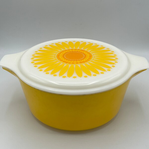 Pyrex Sunflower - Etsy