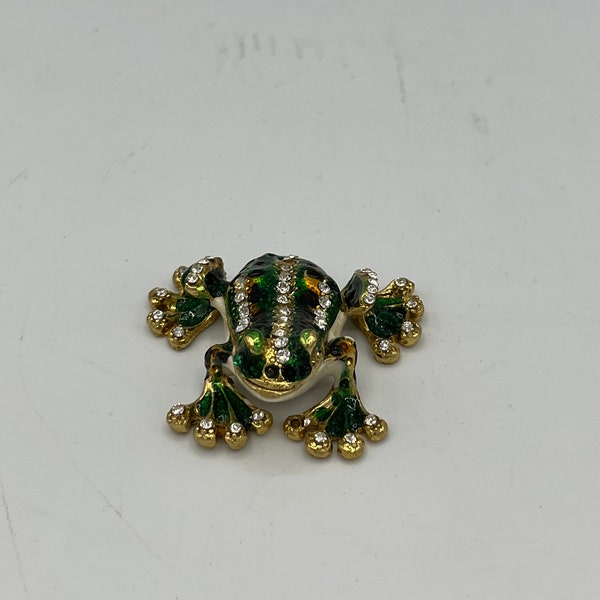 Frog Trinket Box - Etsy