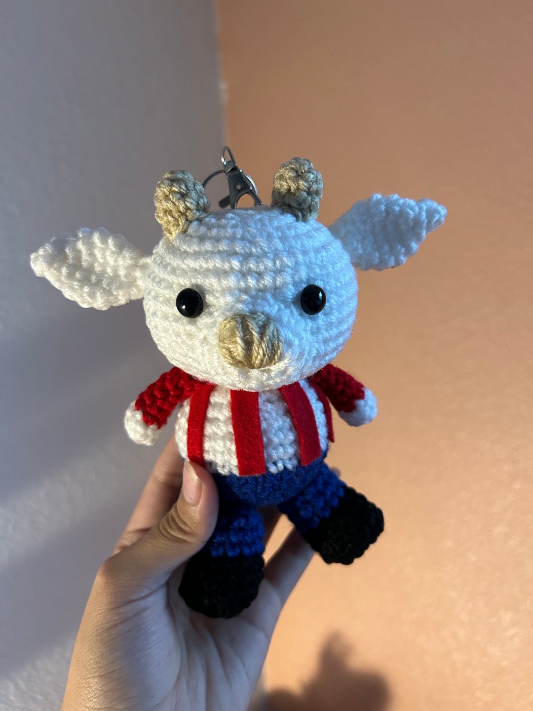 Chivita Plush// Crochet Keychain - Etsy