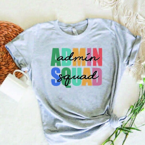 School Admin Team Shirt - Etsy