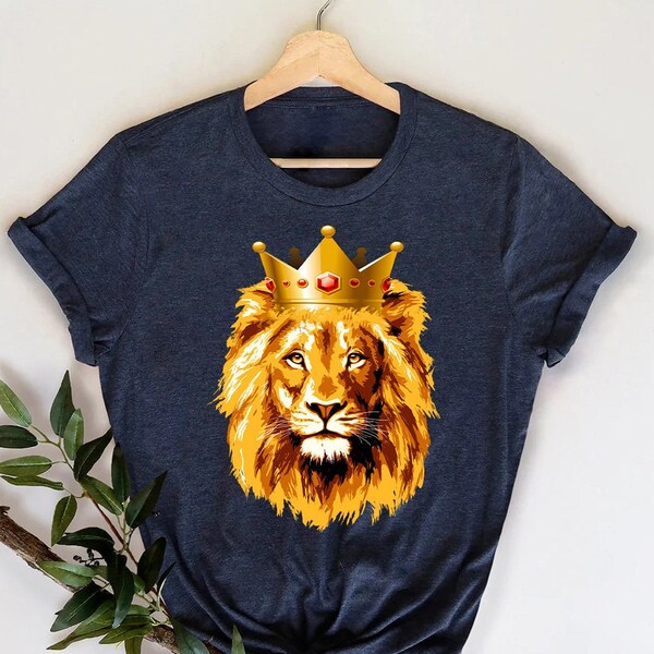 Buy Lion T Shirt - Etsy