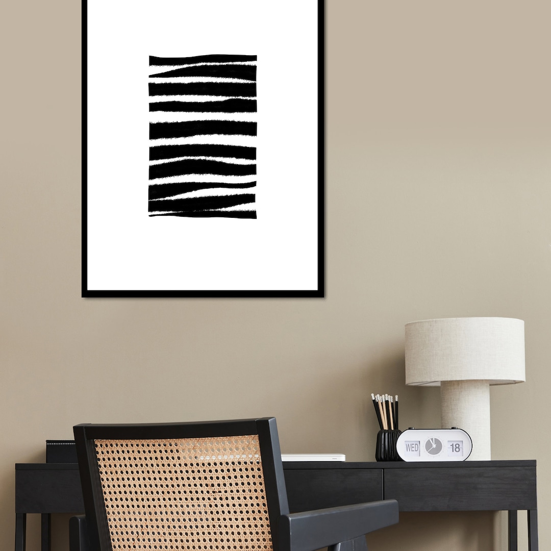 Minimalist Office Wall Art, Home Office Prints, Trendy Office Art, Set ...
