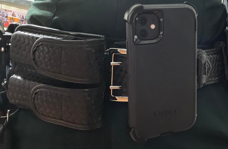Cop Phone Holder duty Belt Attachment - Etsy