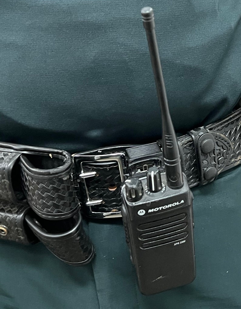 Cop Radio Holder (duty Belt Attachment) - Etsy