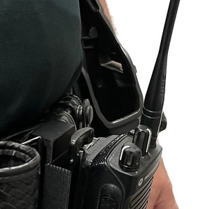 Cop Radio Holder (duty Belt Attachment) - Etsy