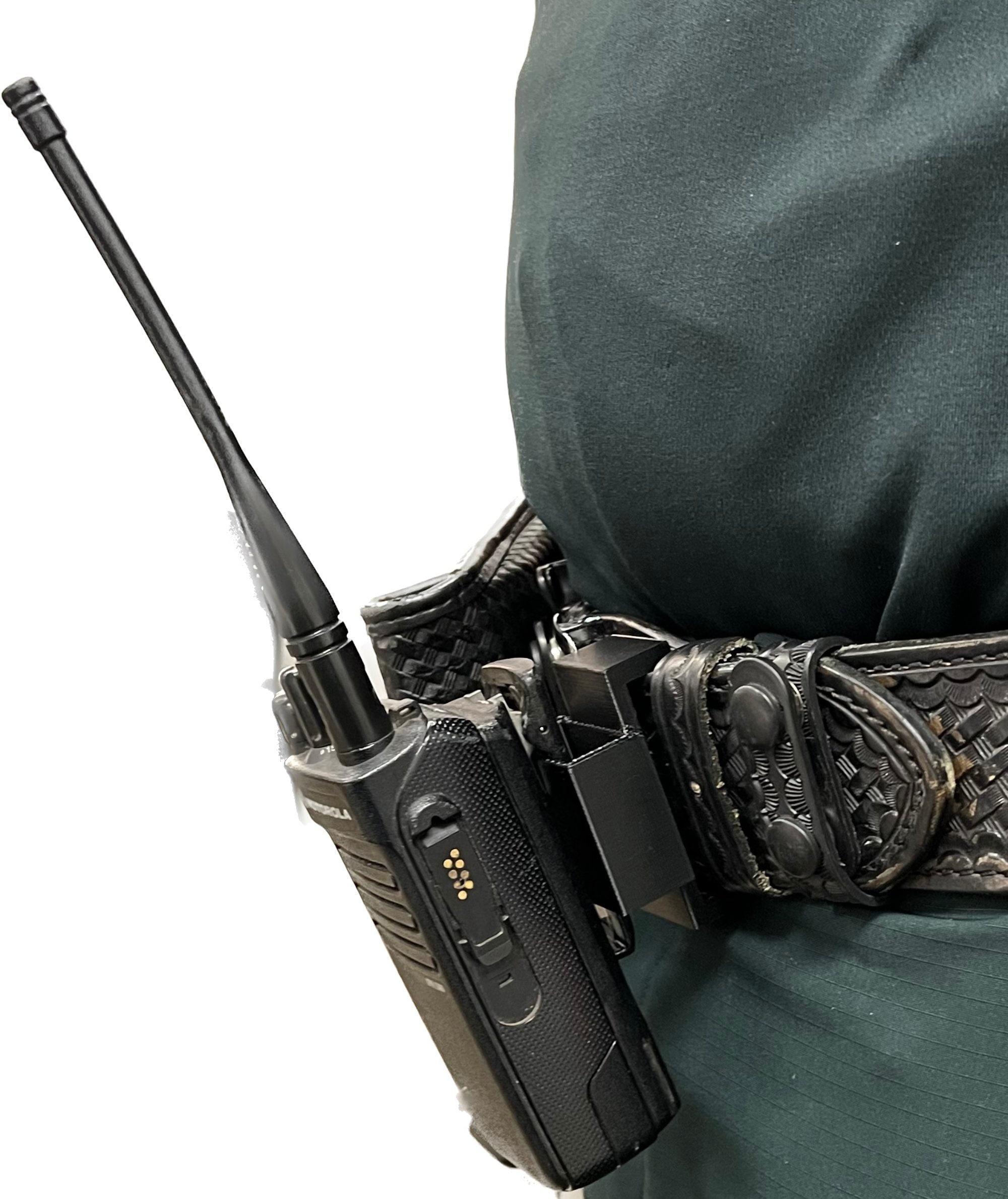 Cop Radio Holder (duty Belt Attachment) - Etsy