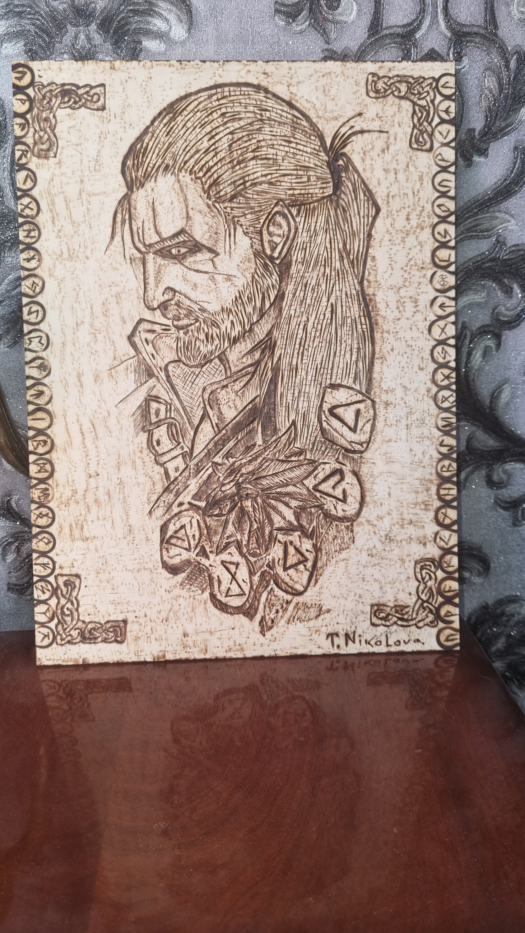 Pyrography Wood Artwork - Etsy