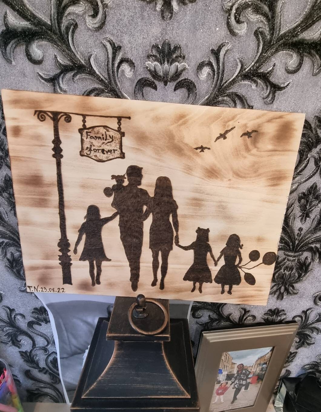 Pyrography Wood Artwork - Etsy