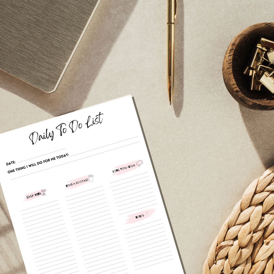 Self Care Daily to Do List - Printable - Digital Download - CANVA ...