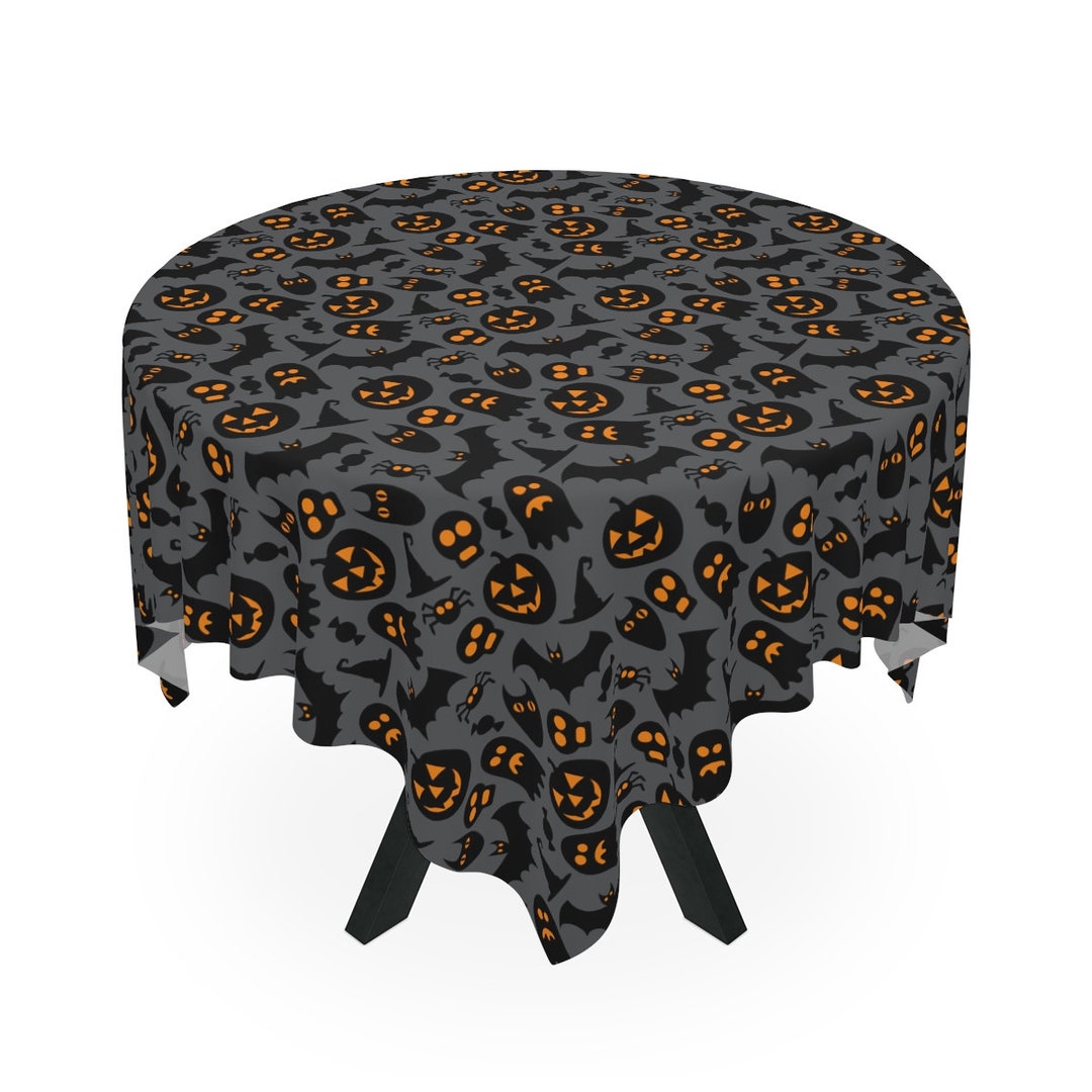 Halloween Halloween Bats Tablecloth, Halloween Decorative Tablecloth ...