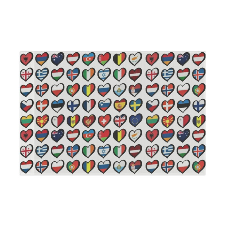 Flag - Eurovision, Eurovision Flags Eurovision Decor Gifts for Her ...