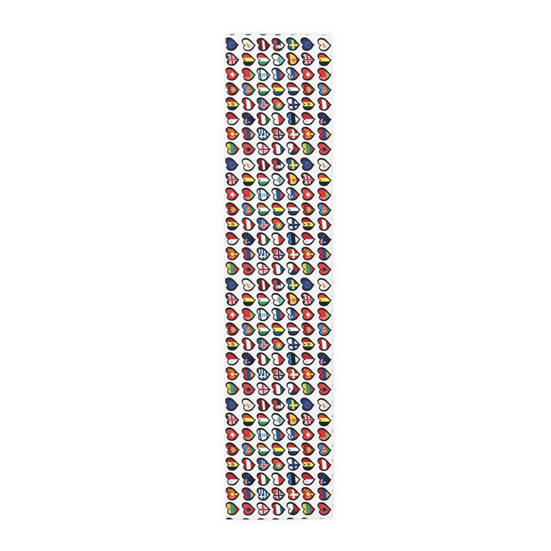 Table Runner - Eurovision, Flags of Eurovision Countries, International ...