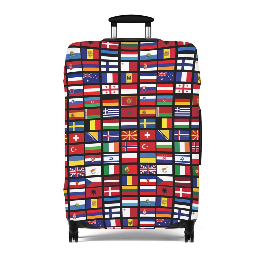 Luggage Cover Eurovision Flags International National Flags Travel ...