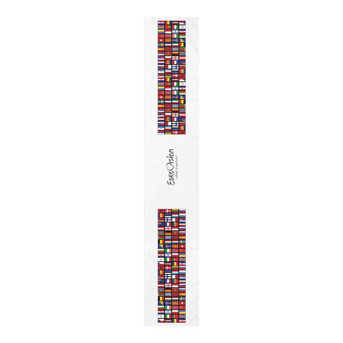 Don't Just Watch Eurovision, Decorate for It Flag Table Runner Sets the ...