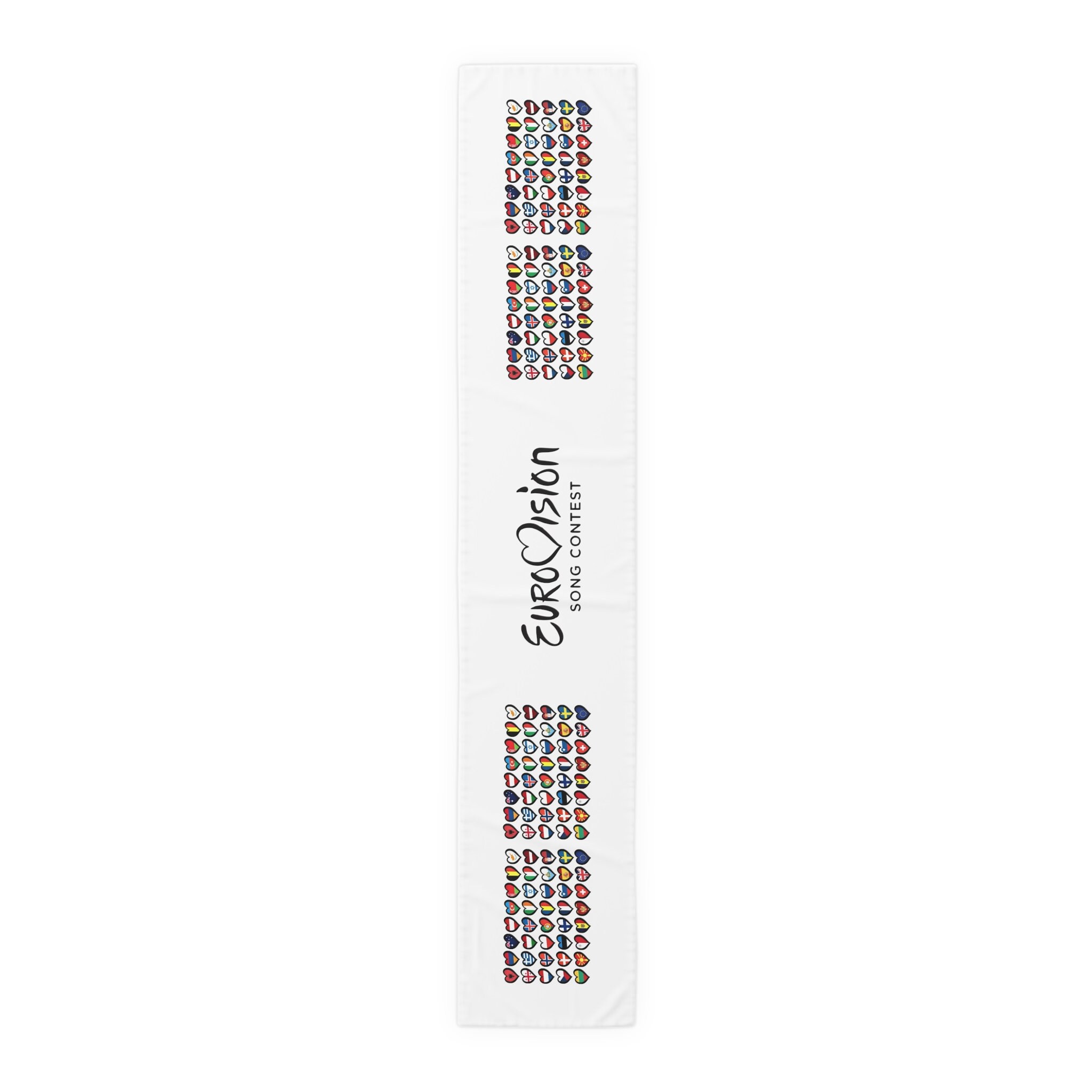 Don't Just Watch Eurovision, Decorate for It Flag Table Runner Sets the ...