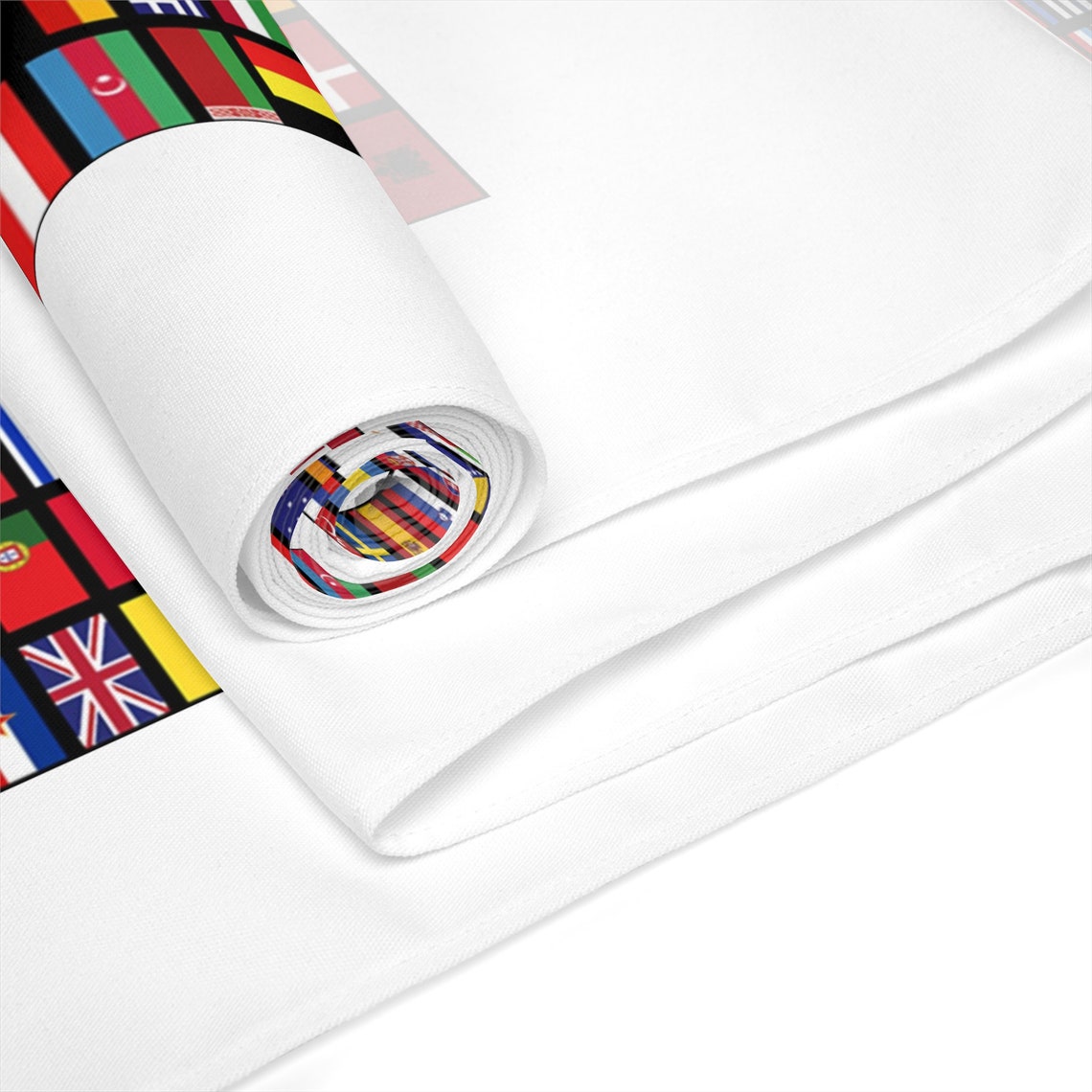 Don't Just Watch Eurovision, Decorate for It Flag Table Runner Sets the ...