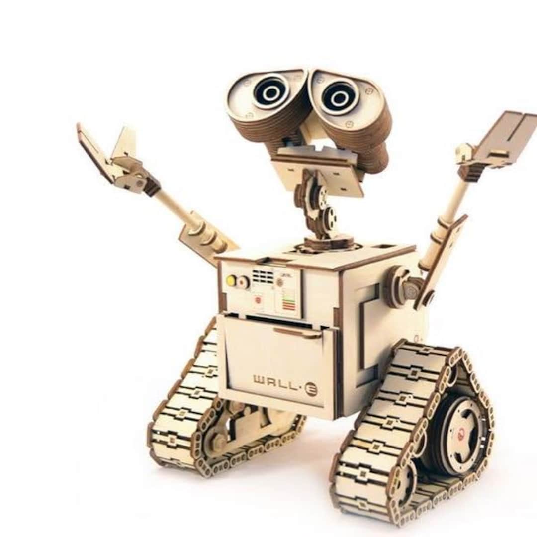 CNC Laser Cut Wall-e Robot Template – Digital Download Wooden Toy ...