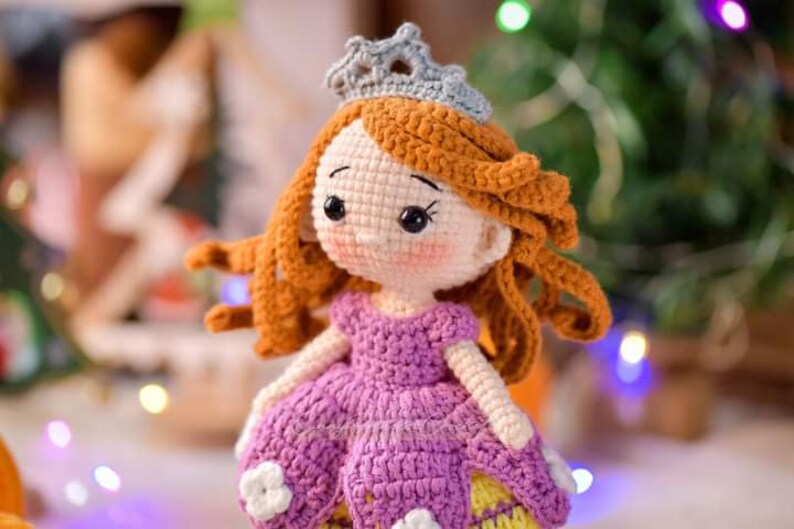 PDF File Amigurumi Sofia Doll Pattern Crochet Princess Amigurumi Doll in English (US Terms) - Etsy