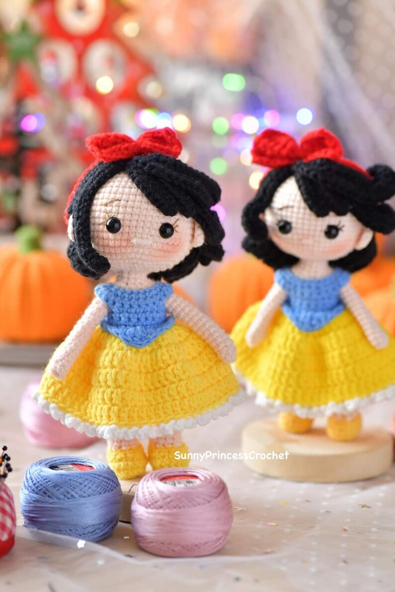 PDF File Amigurumi Doll Pattern Crochet Princess Amigurumi Doll in ...