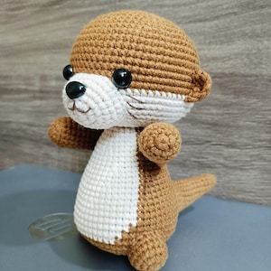 Baby Otter Crochet Amigurumi Pattern - Instant Download PDF Pattern ...