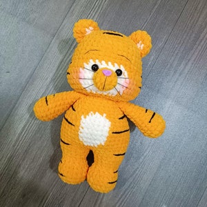 PDF File Tigger Crochet Pattern - Pooh and Friends - English Pattern ...