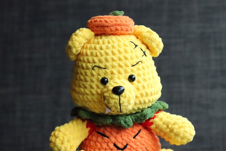 3in1 PDF Pattern, Crochet Bear and Friends - Designed by ...