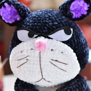PDF File Amigurumi Lucifer Cat Pattern/ Crochet Cat Lucifer From ...