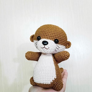 Baby Otter Crochet Amigurumi Pattern - Instant Download PDF Pattern ...