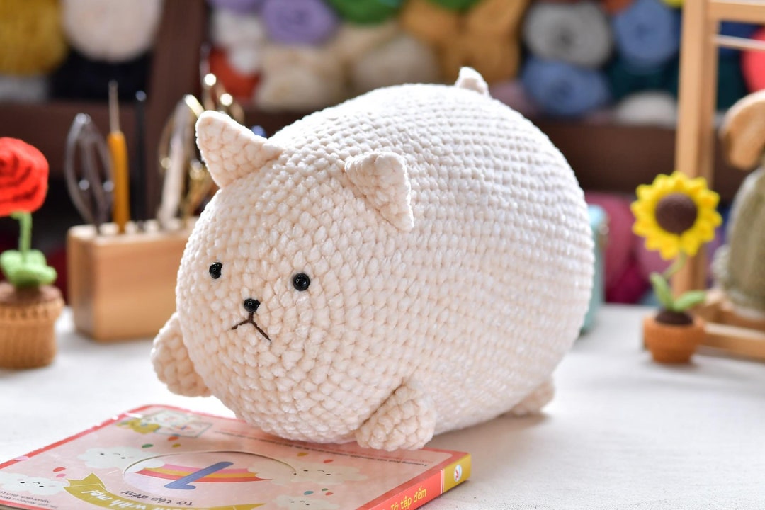 No Sew Squishy Mellow Loaf Cat Pattern - Instant Download PDF Pattern ...