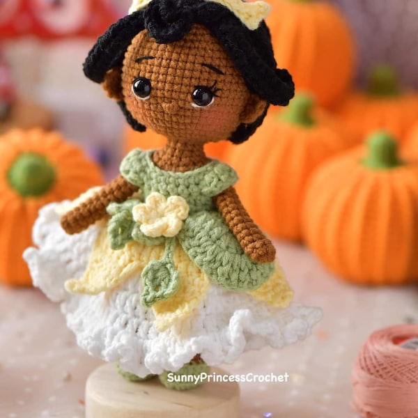 Princess Tiana Crochet Pattern - Etsy