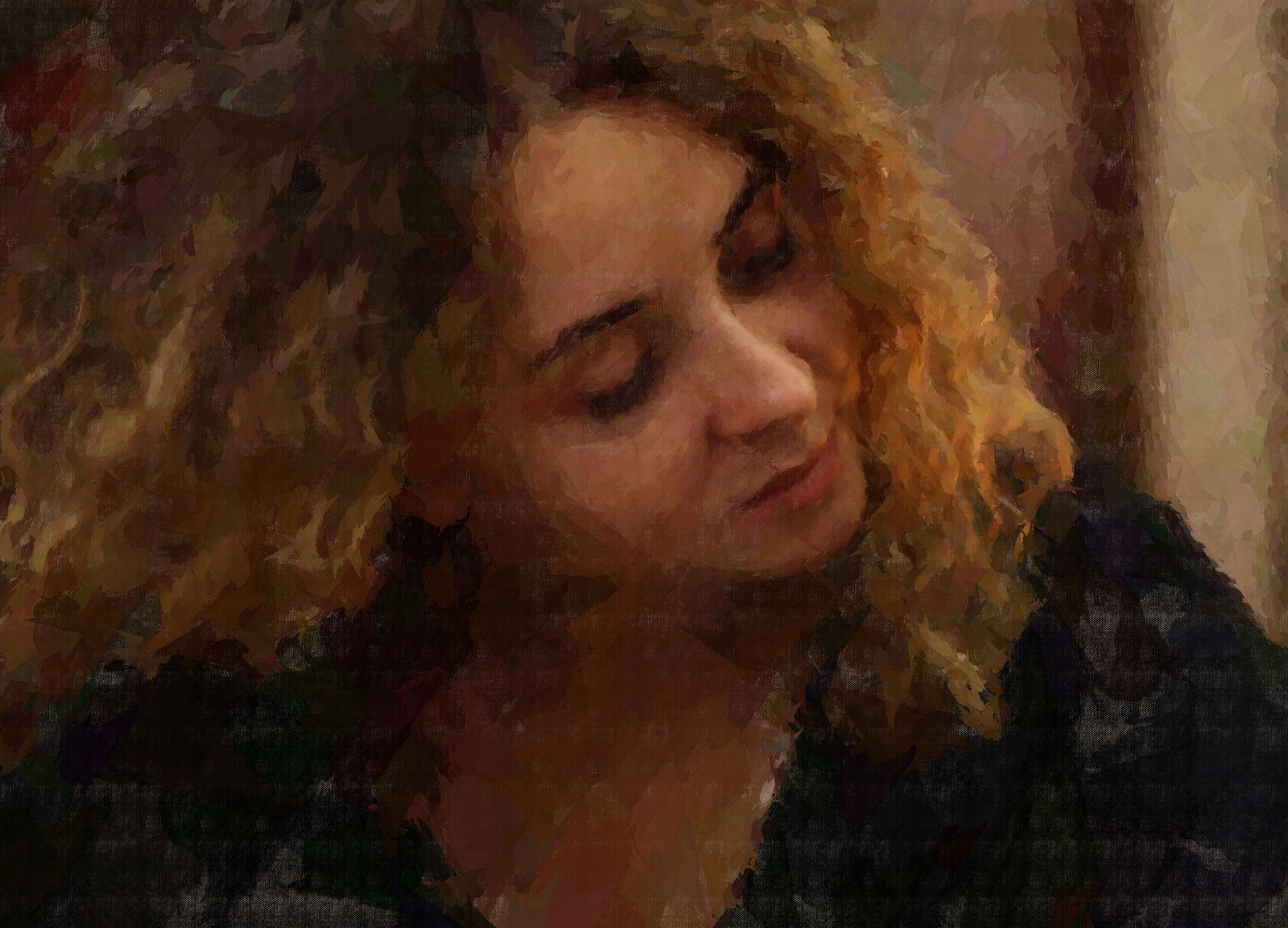 Custom Portrait, Painting From Photo, Personalized Gift for Special ...