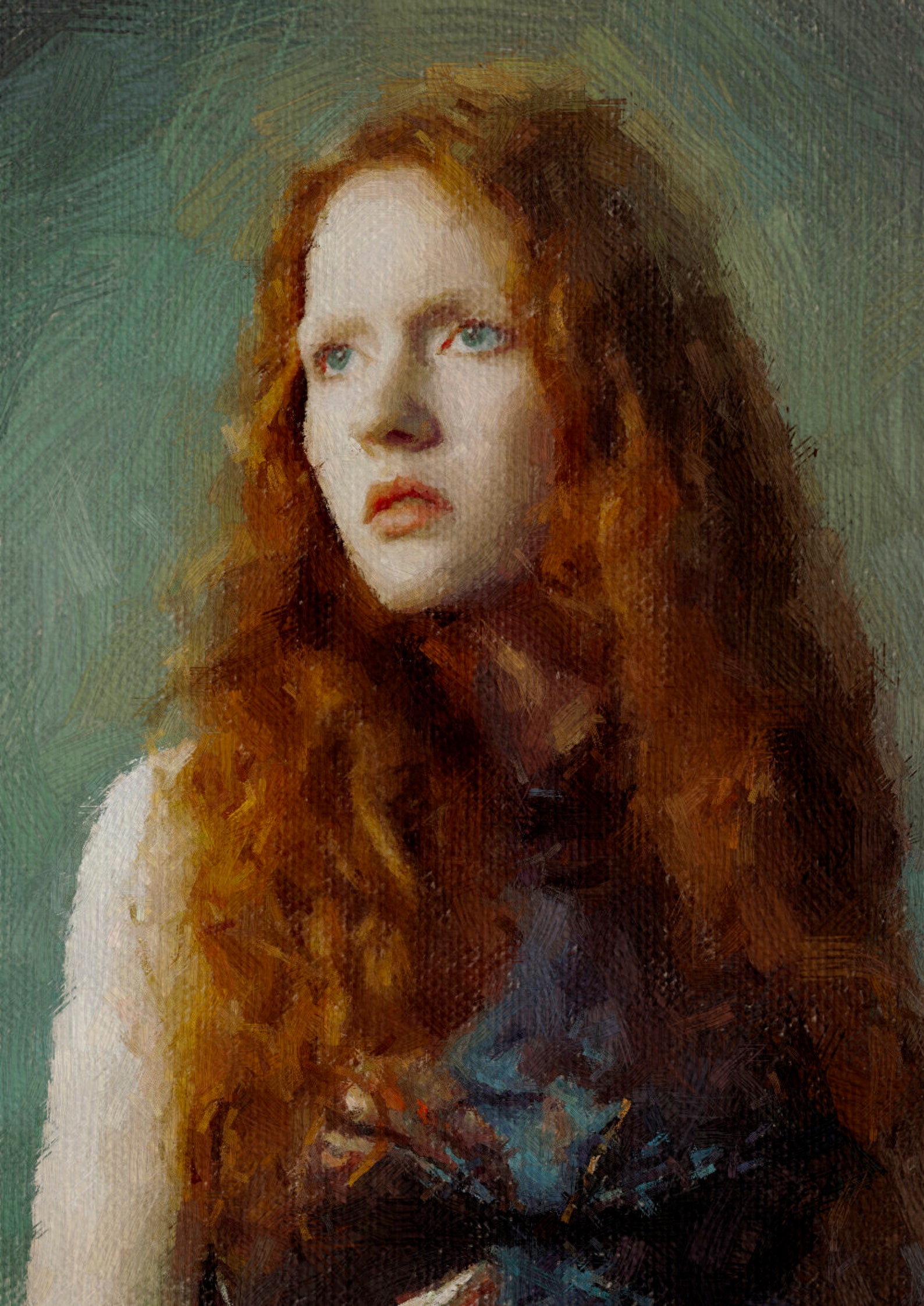 Custom Portrait, Painting From Photo, Personalized Gift for Special ...