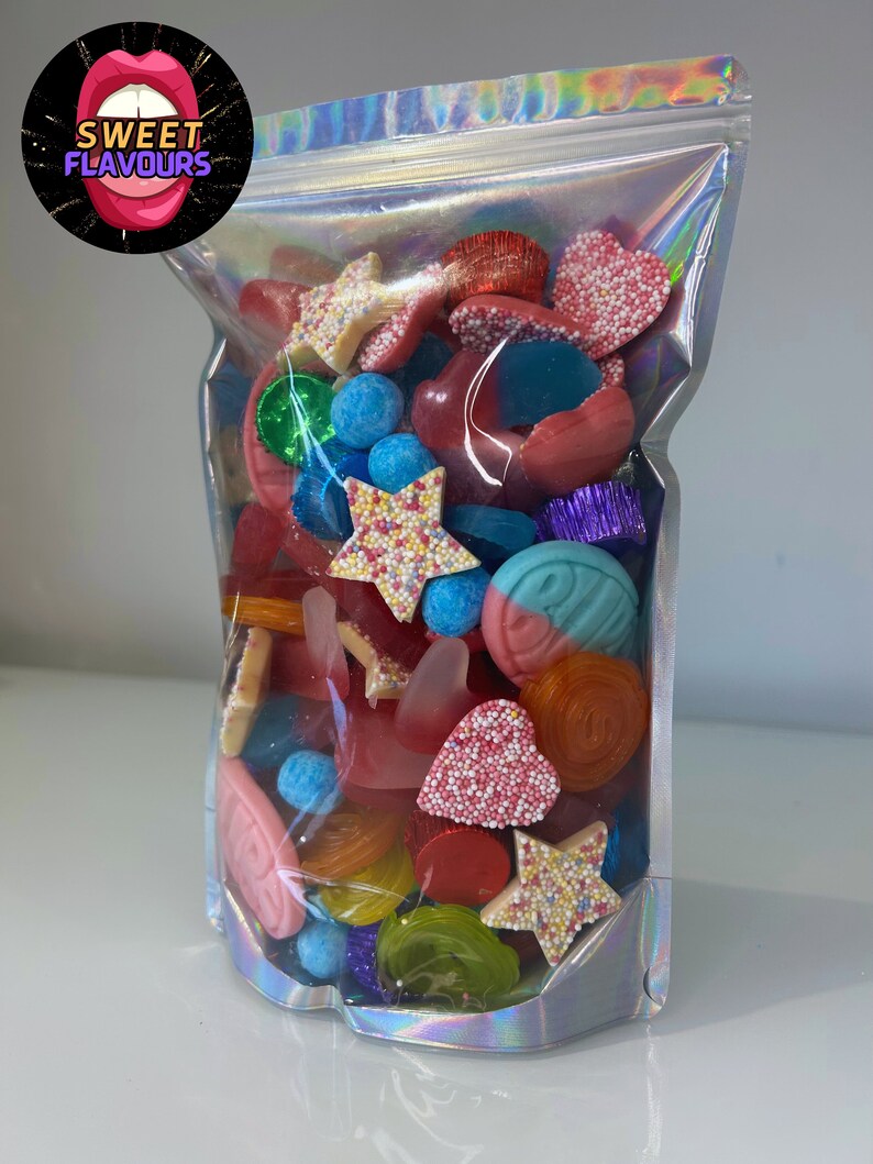 1kg/500g Sweet Grab Bags Pick N Mix Sweets Birthday, Anniversary ...