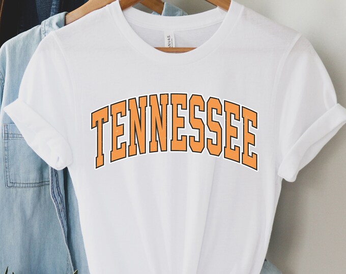 Tennessee State Shirts Tennessee State Map T-shirt Tennessee - Etsy
