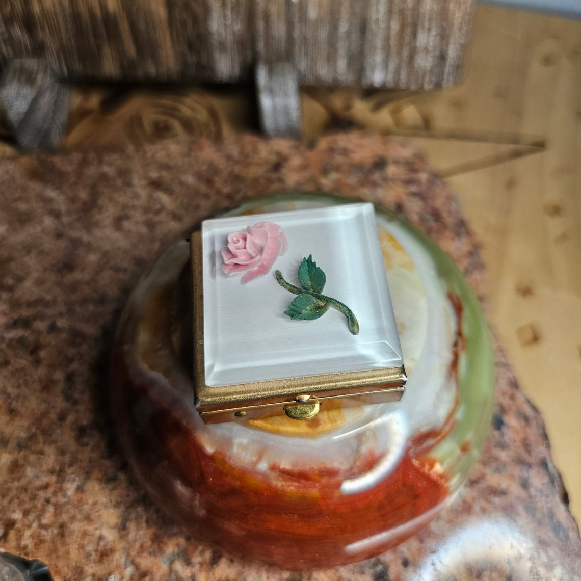 Bircraft Mini Vintage Pill Box 1950s - Etsy