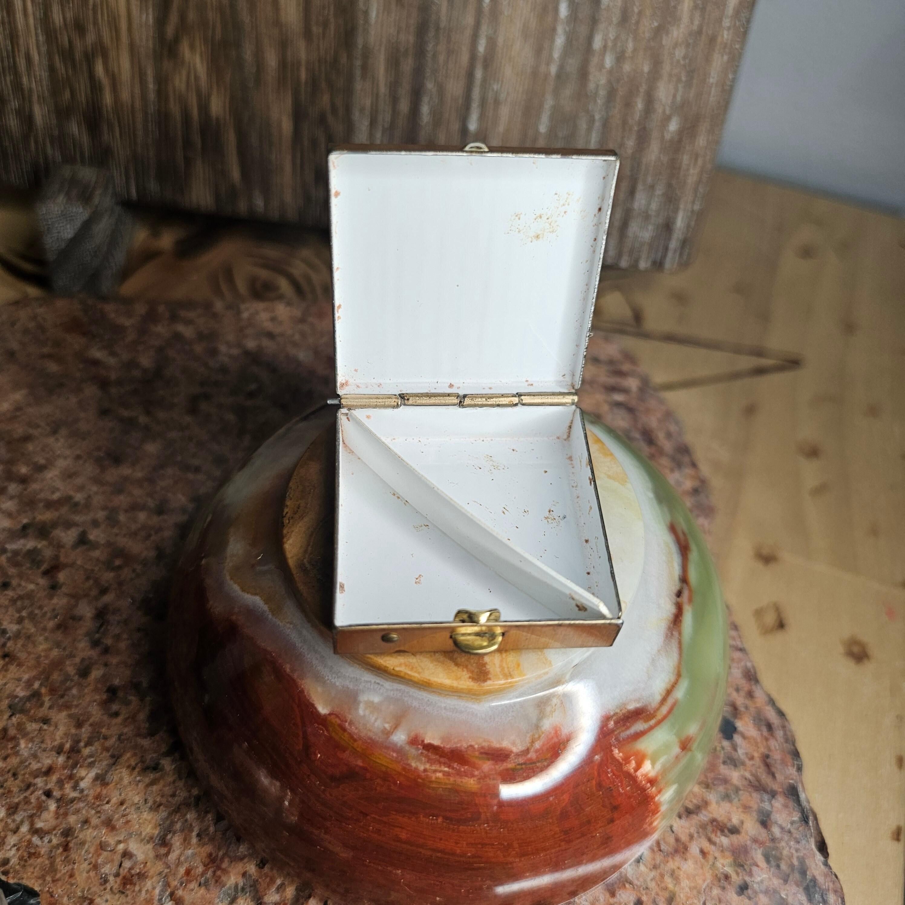 Bircraft Mini Vintage Pill Box 1950s - Etsy