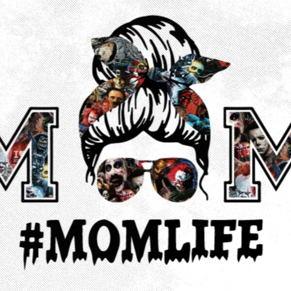 Horror Mom Life Svg - Etsy