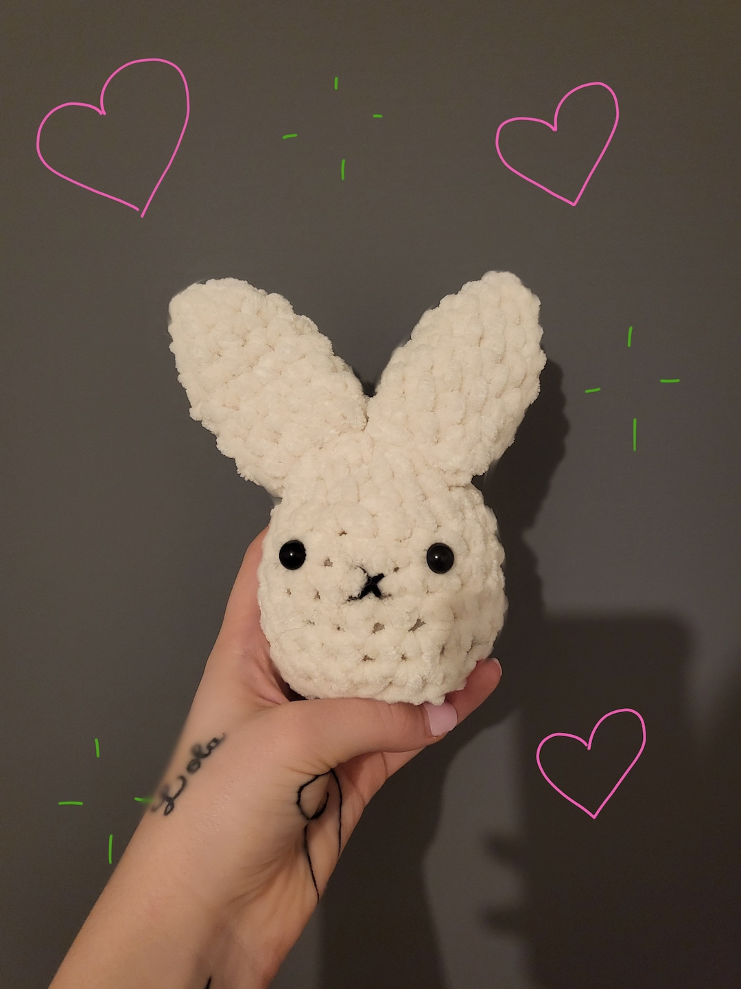 Amigurumi Miffy Inspired Plushie - Etsy