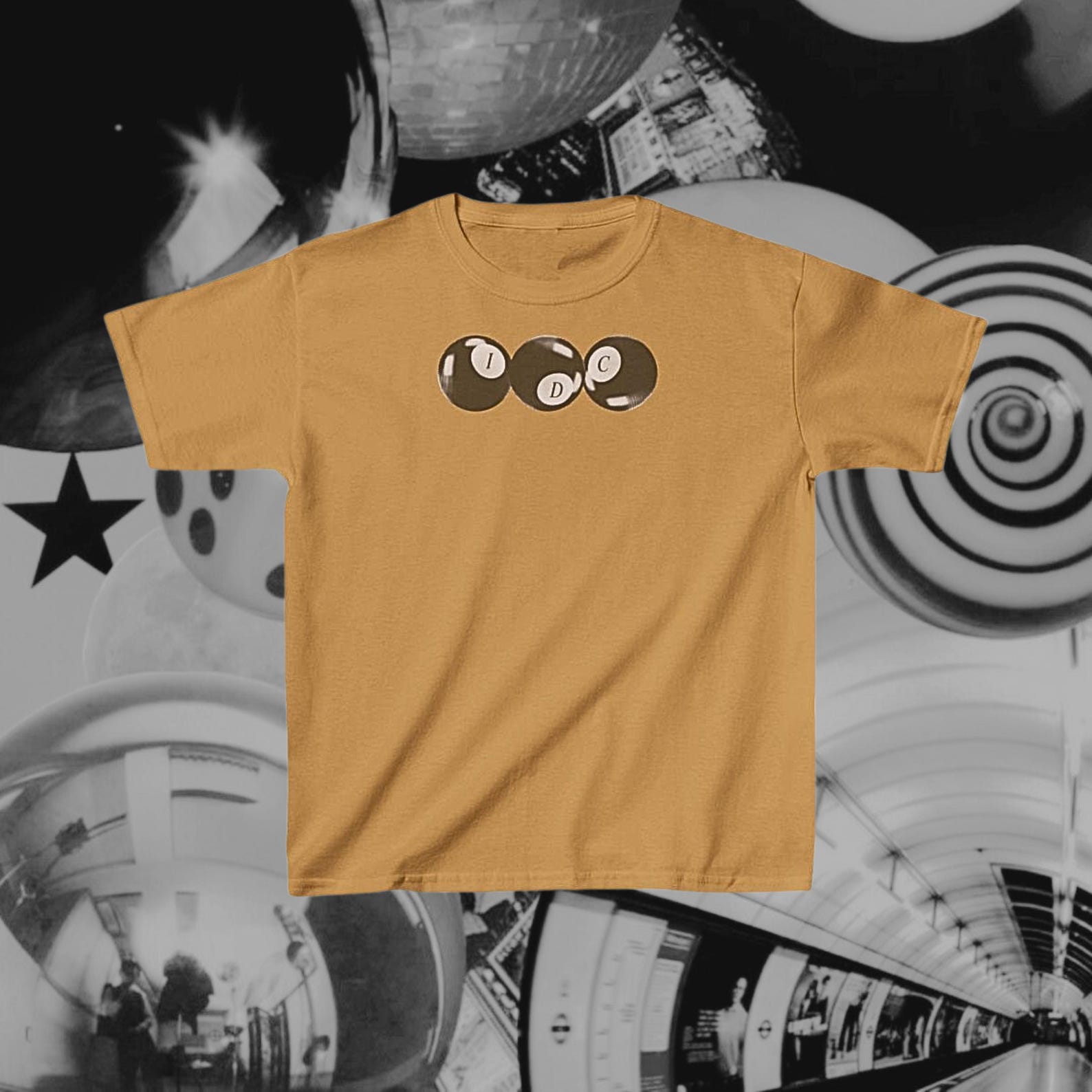 Grunge Pool Ball Baby Tee: Y2K Indie Crop Top Bar Crawl - Etsy