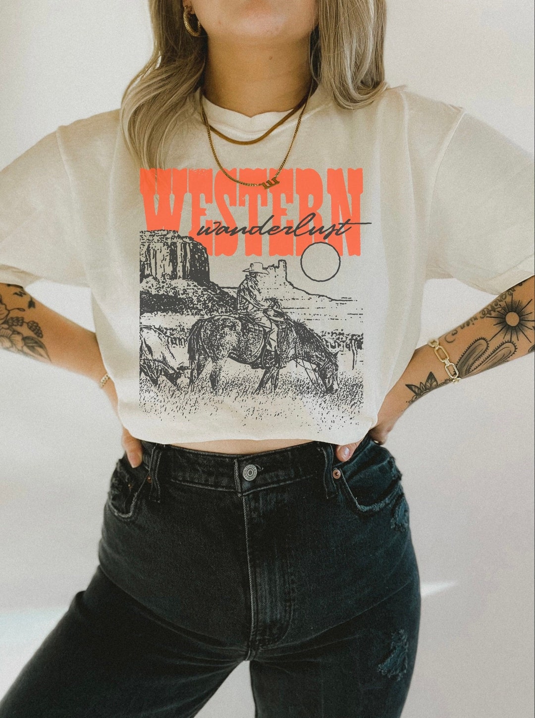 Retro Comfort Western Rodeo Shirt, Rodeo Crewneck, Western Cowboy Shirt ...