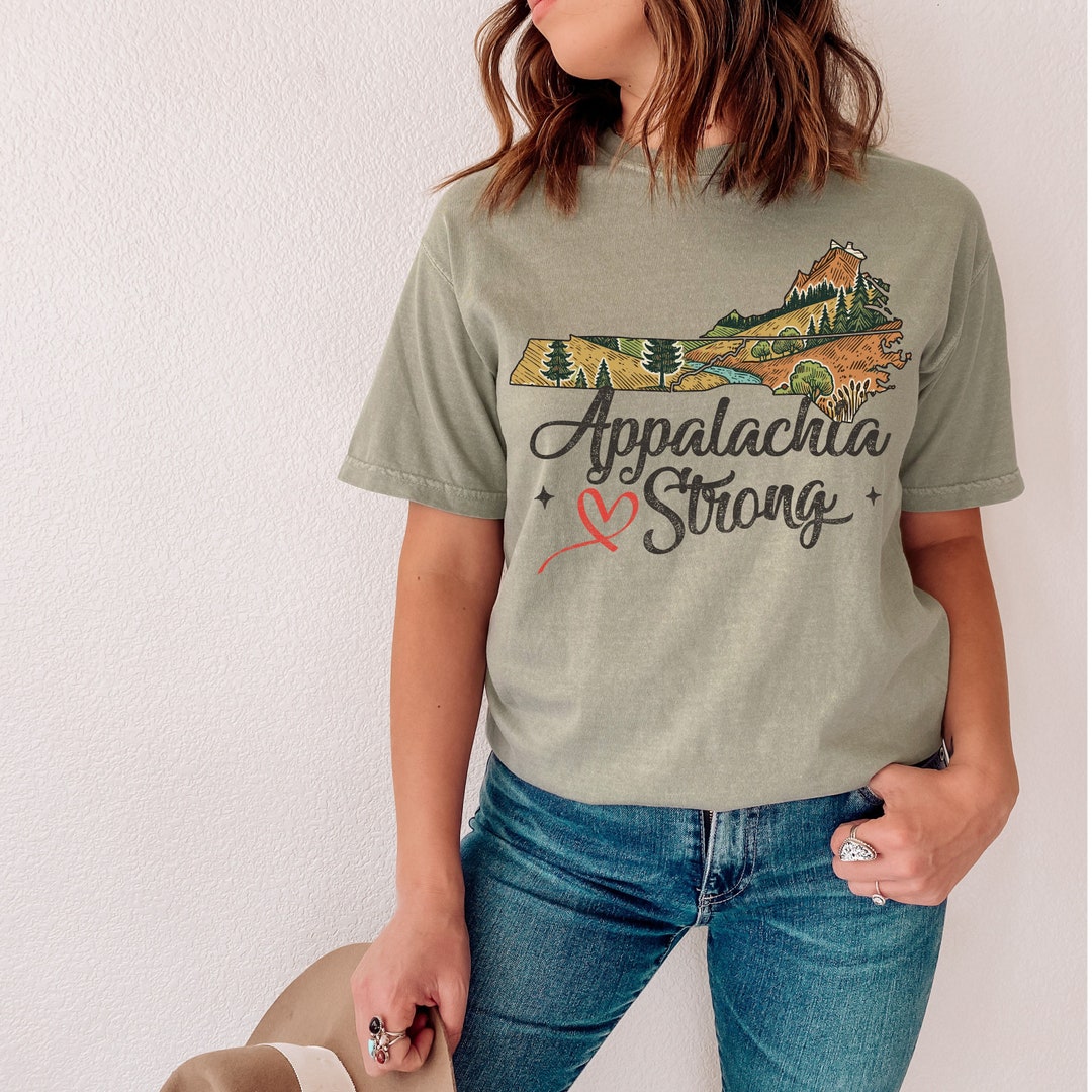 Comfort Colors Appalachia Strong Hurricane Helene Southern Shirt ...