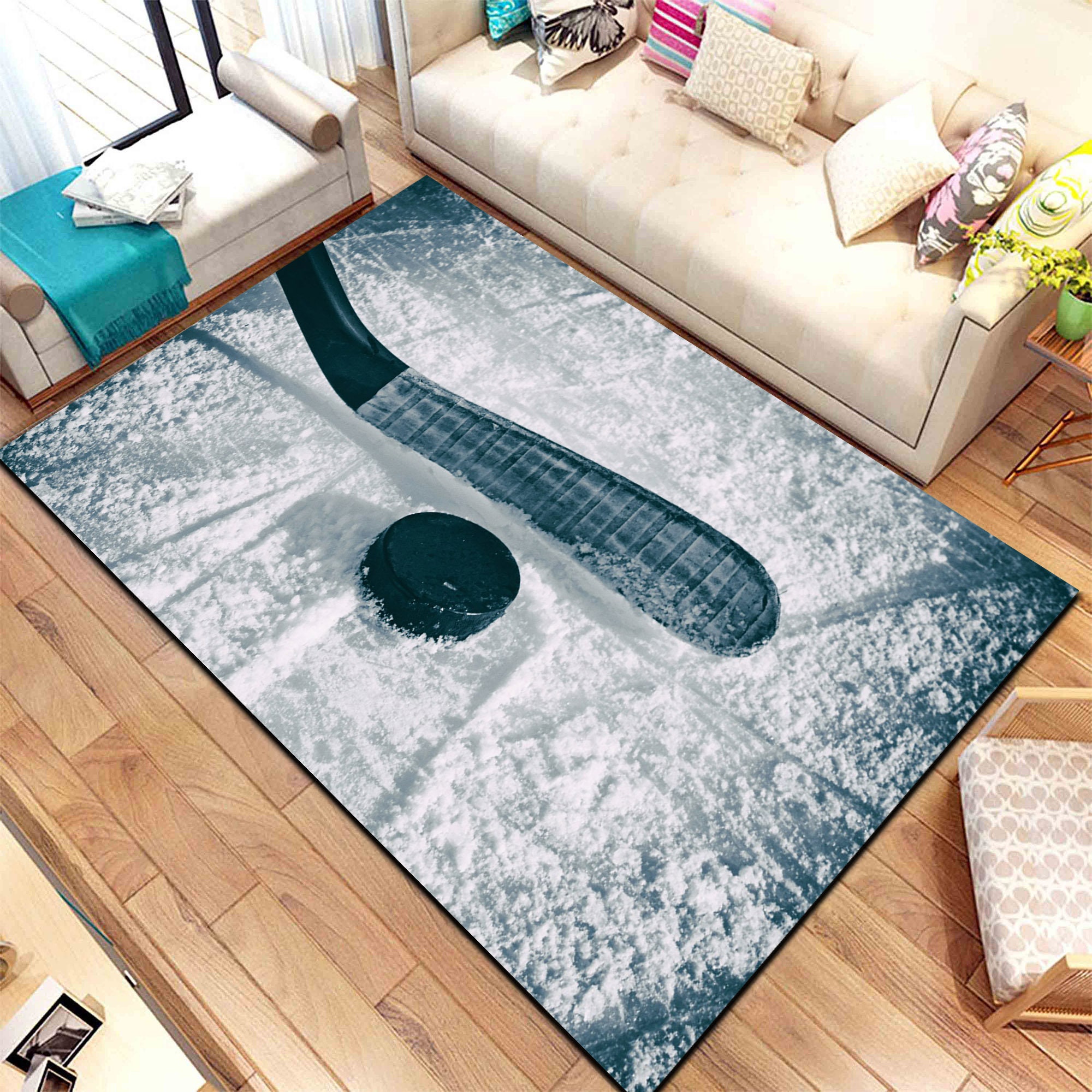 Hockey Room Rug