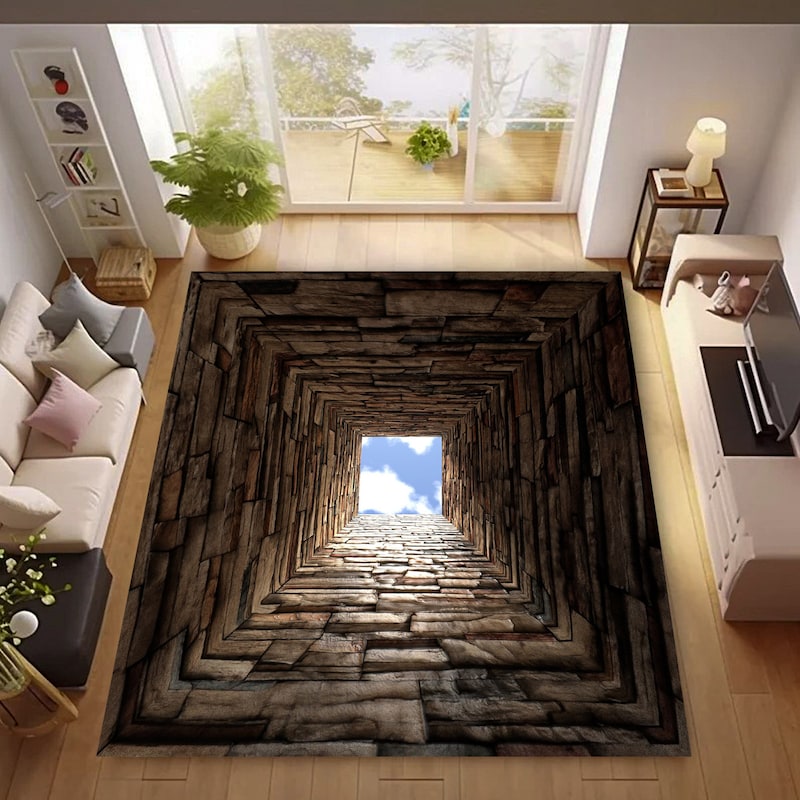 Optical Illusion Rugs - Etsy
