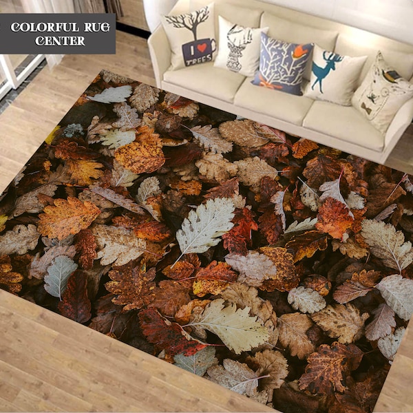 Leaf Rug - Etsy
