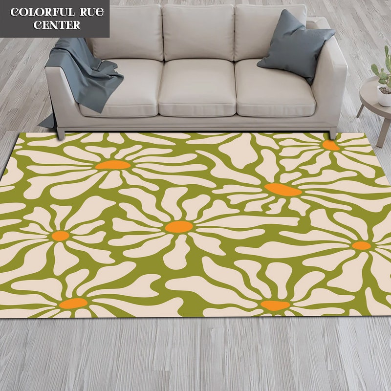 Flower Rug - Etsy