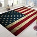 American Rug, USA Flag Rug, Modern Rug, Area Rug, for Living Room Rug ...
