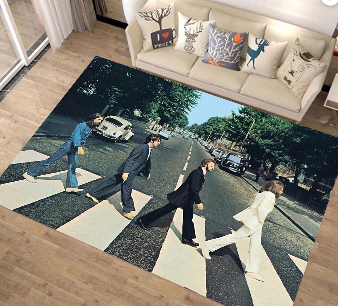 The Beatles Rug,the Beatles Gift,music Rug,area Rug,home Decor Rug ...