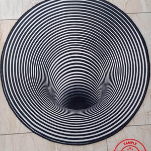 Compass Pattern Rug, Round Compass Rug, Nautical Rug, Medallion Rug ...