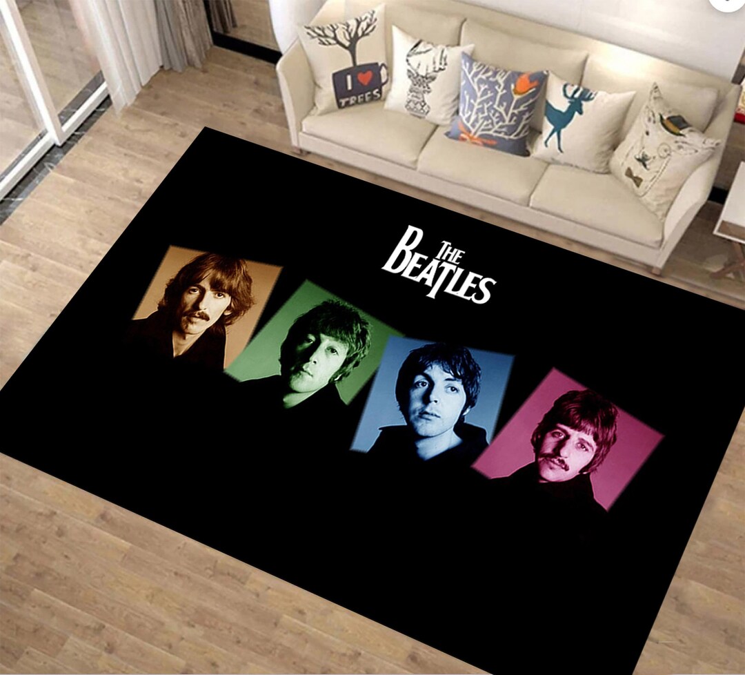 The Beatles Rug, the Beatles Gift, Music Rug, Area Rug, Home Decor Rug ...