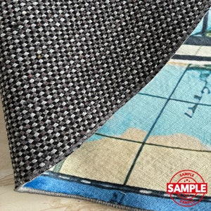 Compass Pattern Rug, Round Compass Rug, Nautical Rug, Medallion Rug ...